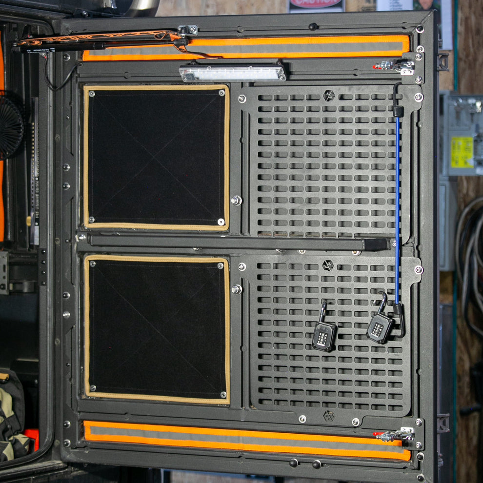 RiPouch™ Alu-Cab Rear Door Velcro Panel - Alu-Cabin – Flatirons Overland